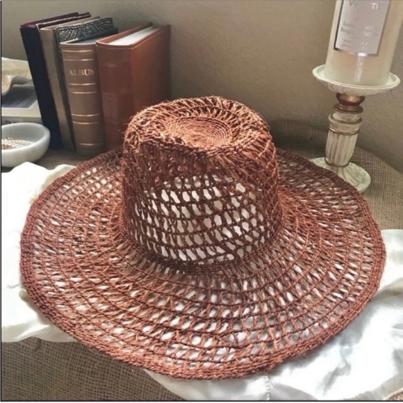 Vintage | Accessories | Vintage Brown Weave Hat | Poshmark